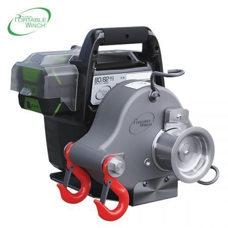 PORTABLE WINCH PCW-3000-LI BATTERY POWERED WINCH FULL STARTING KIT ...